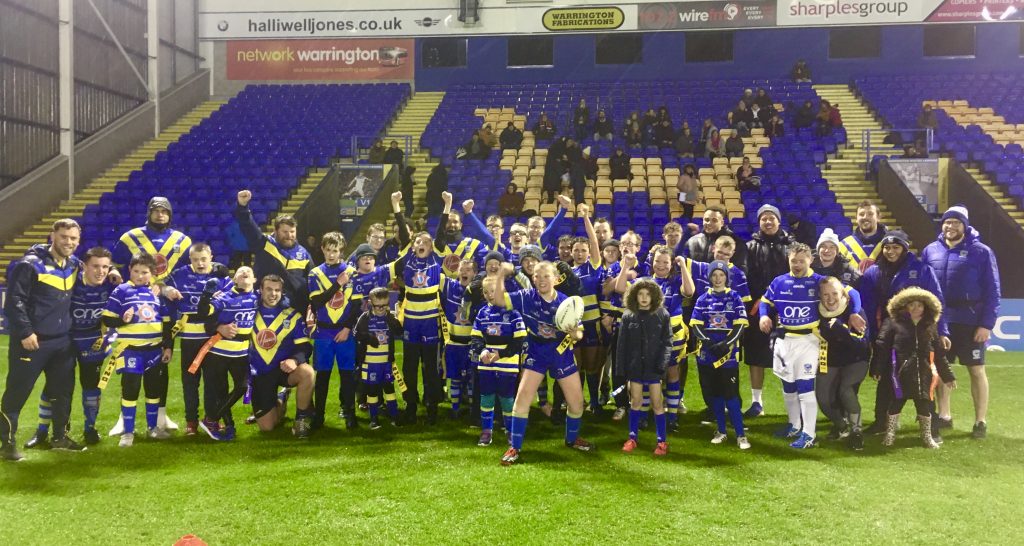 Warrington Wolves Learning Disability Super League team in action ...