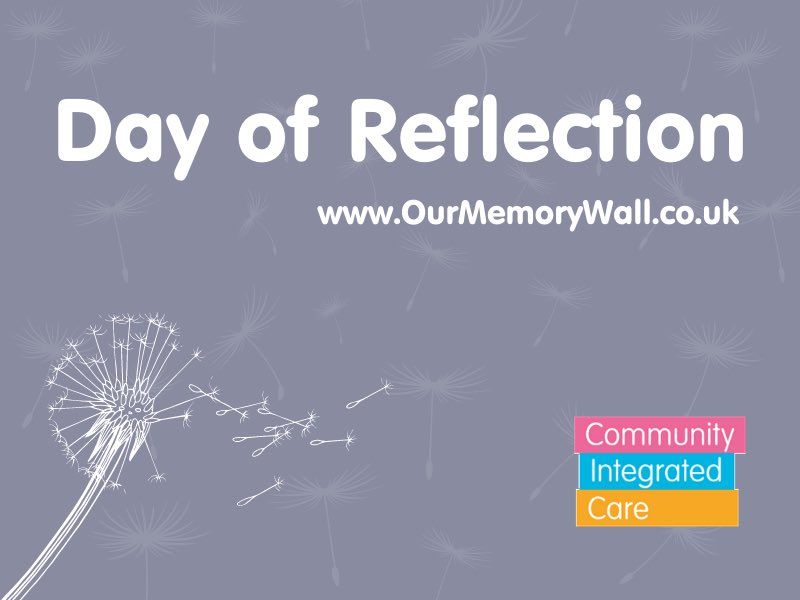 Marking The National Day Of Reflection - Community Integrated Care