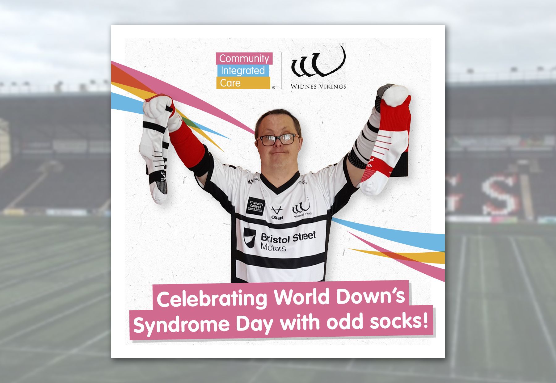 Down’s Syndrome Day With Widnes Vikings - Community Integrated Care