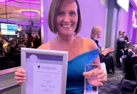 Success at Scottish Care Home Awards - Community Integrated Care
