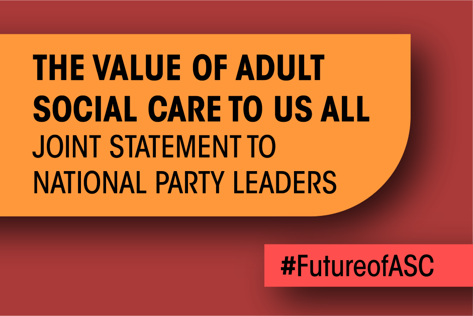 We sign joint statement to Party Leaders - Community Integrated Care